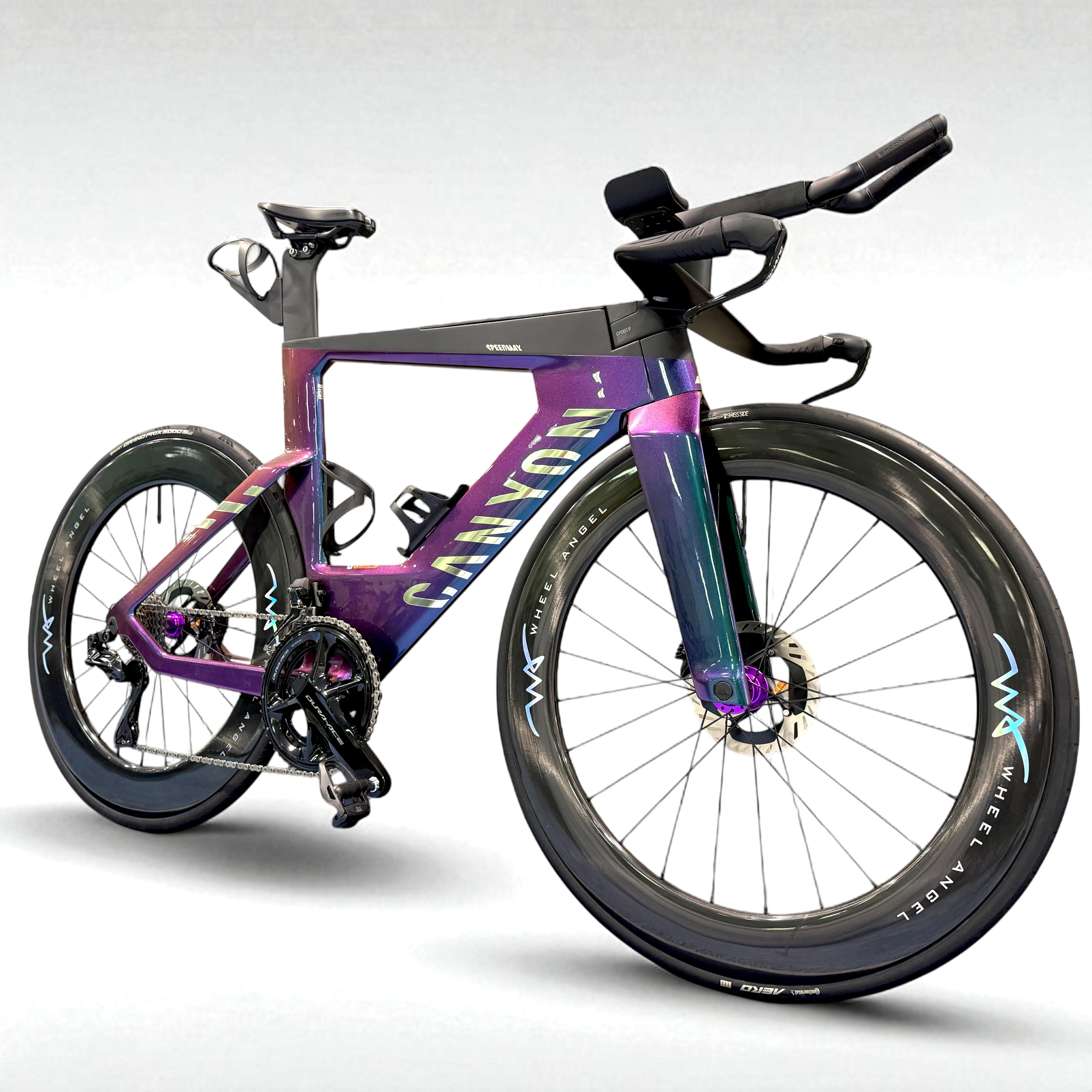 Canyon Speedmax CFR Custom Build: SL30 Wheels & White Industries Hubs ...