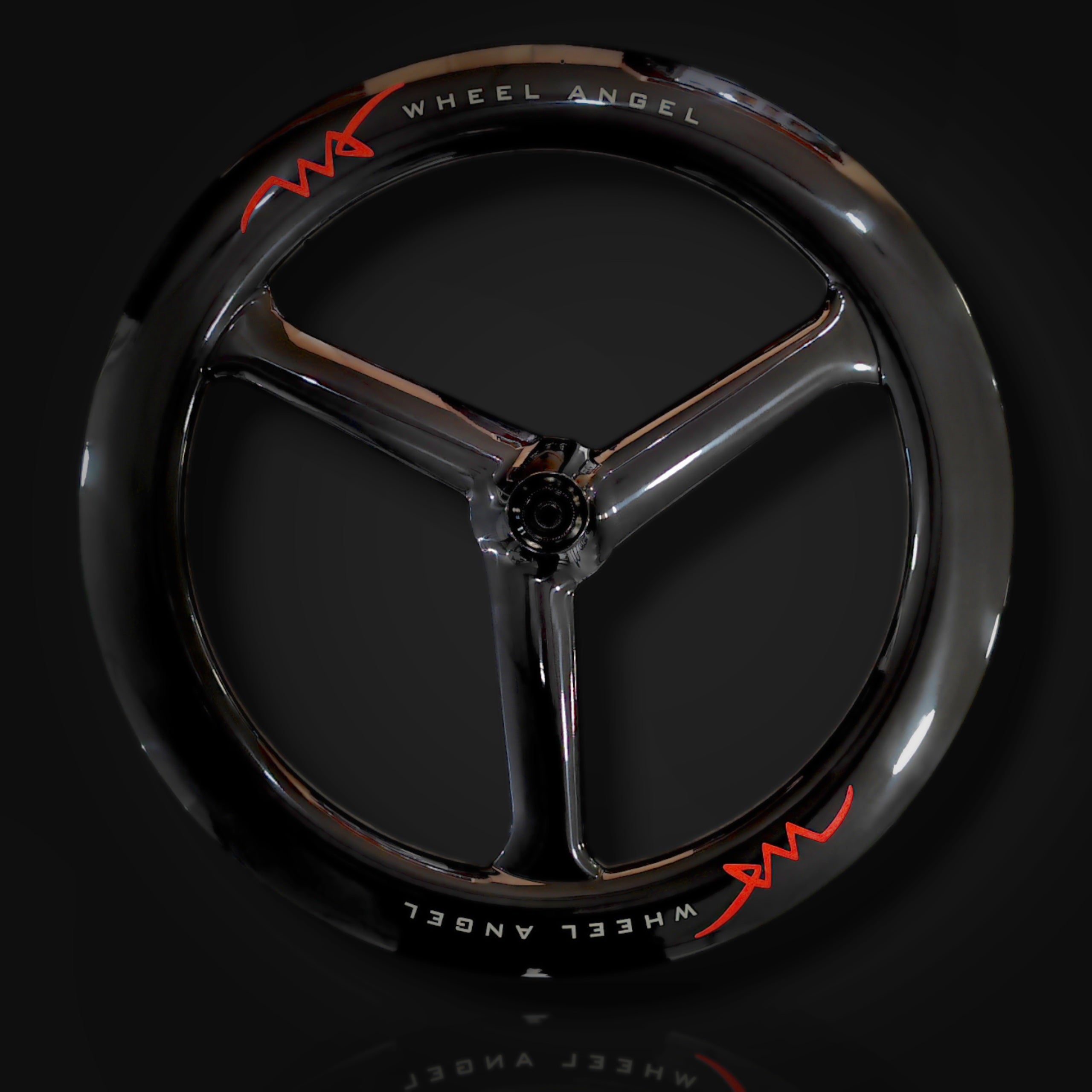 SL Trispoke Front Wheel - Tubeless Ready Disc Brake – Wheel Angel Singapore